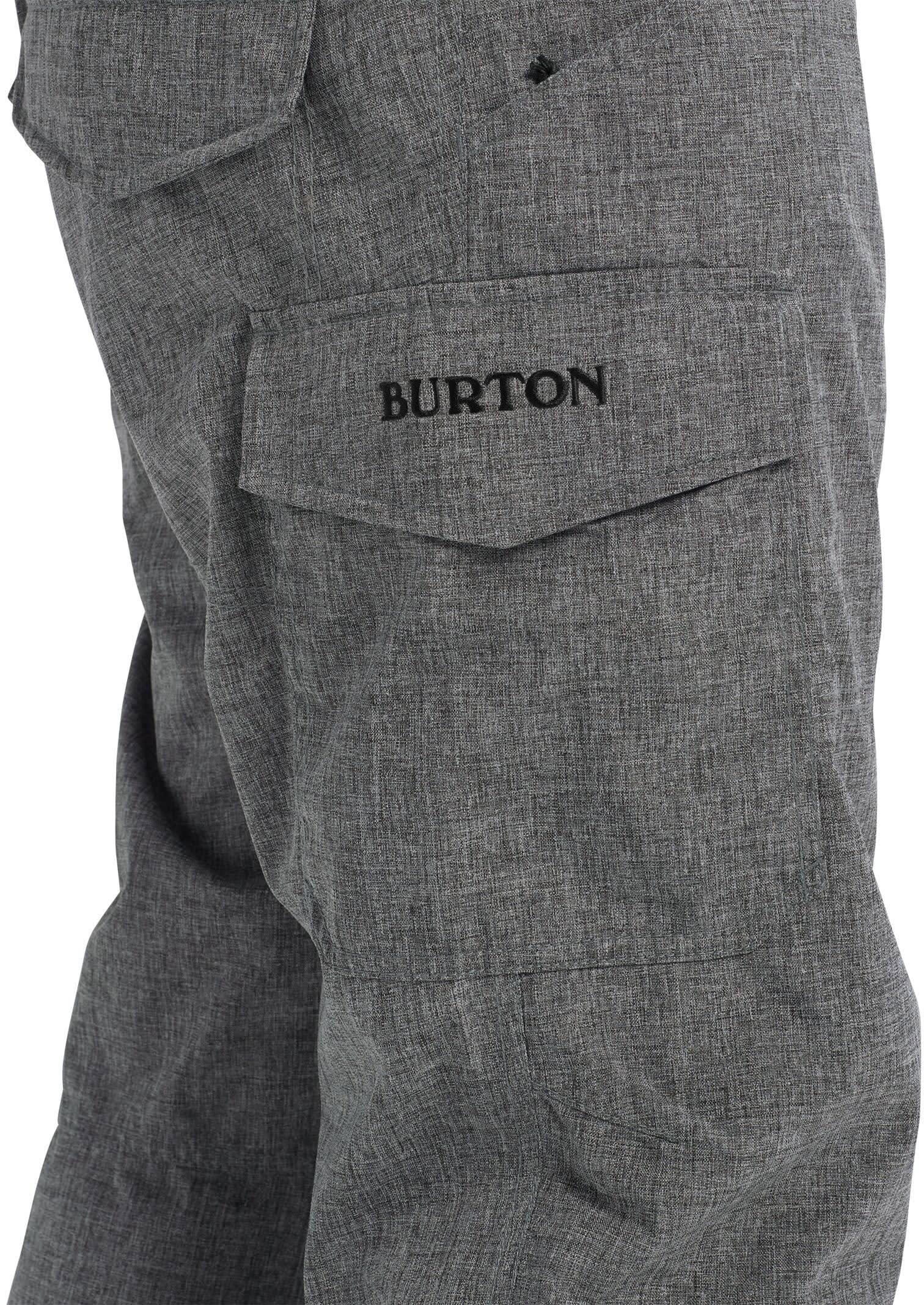 Burton Mens Covert Pant, Bog Heather New, Small