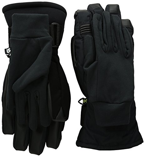 Burton Mens Support Glove, True Black, Medium