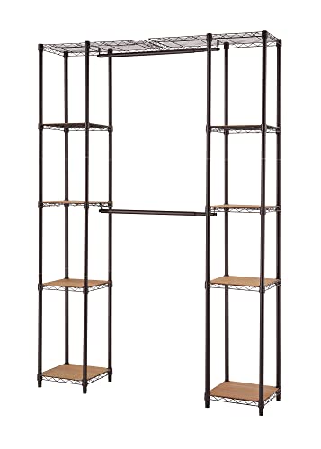 TRINITY Expandable Closet Organizer, Dark Bronze