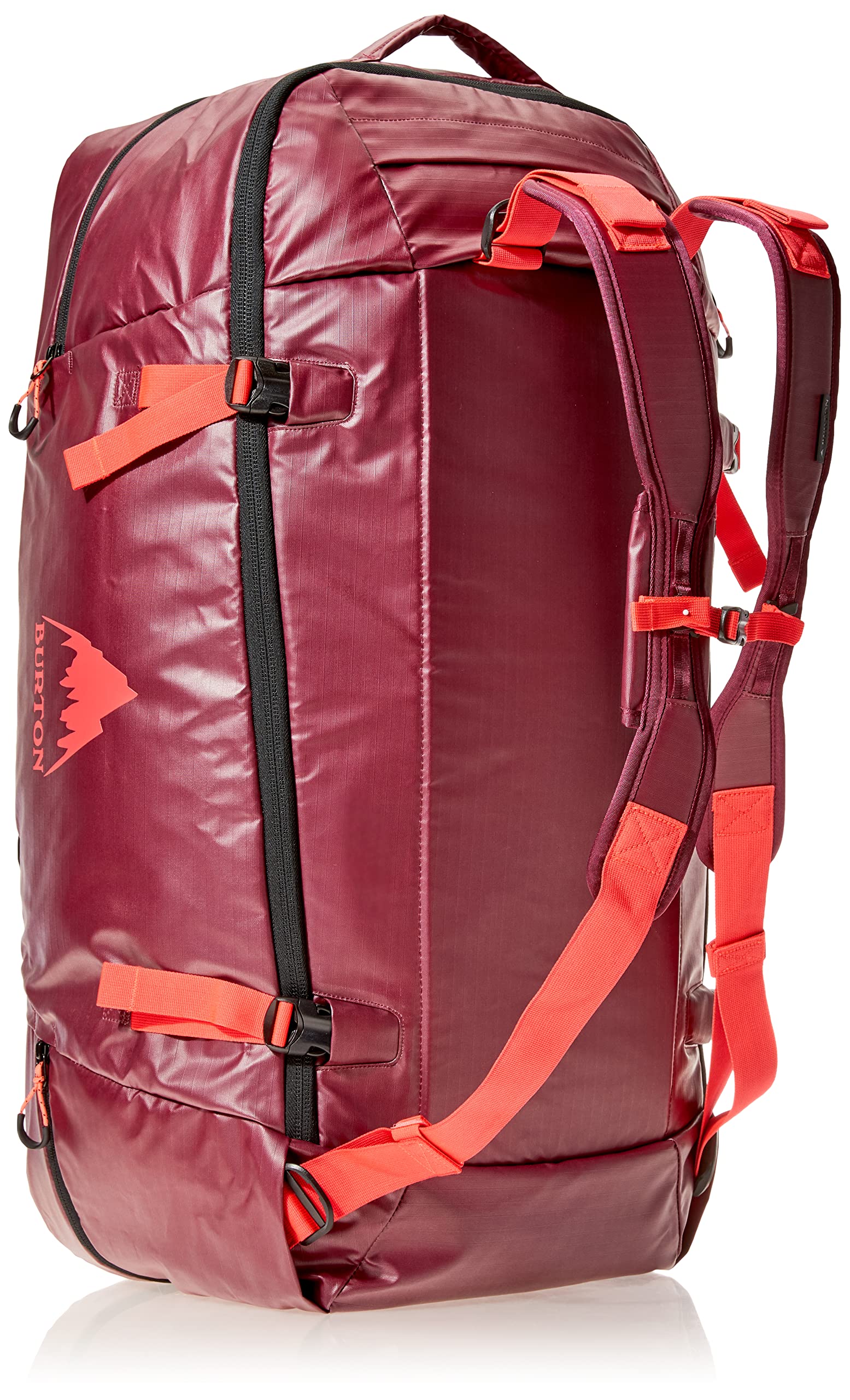 Burton Multipath 90L Large Duffel Bag, Mulled Berry Coated, One Size