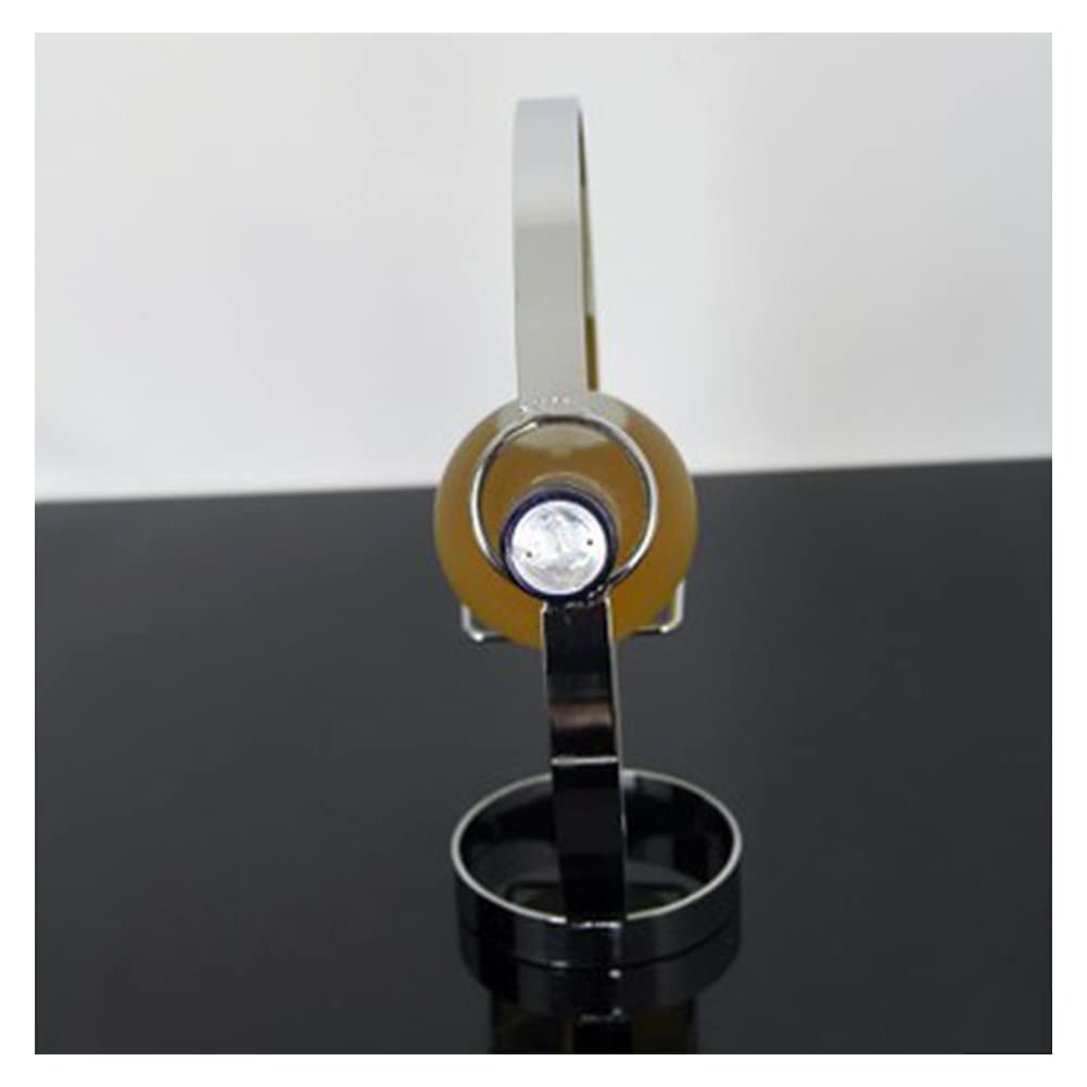 CINGHI LUSSO Bottle Holder Modern Simple Golden Circle Metal Wine Rack Art Ornaments Wine Holder Storage with No Assembly Required