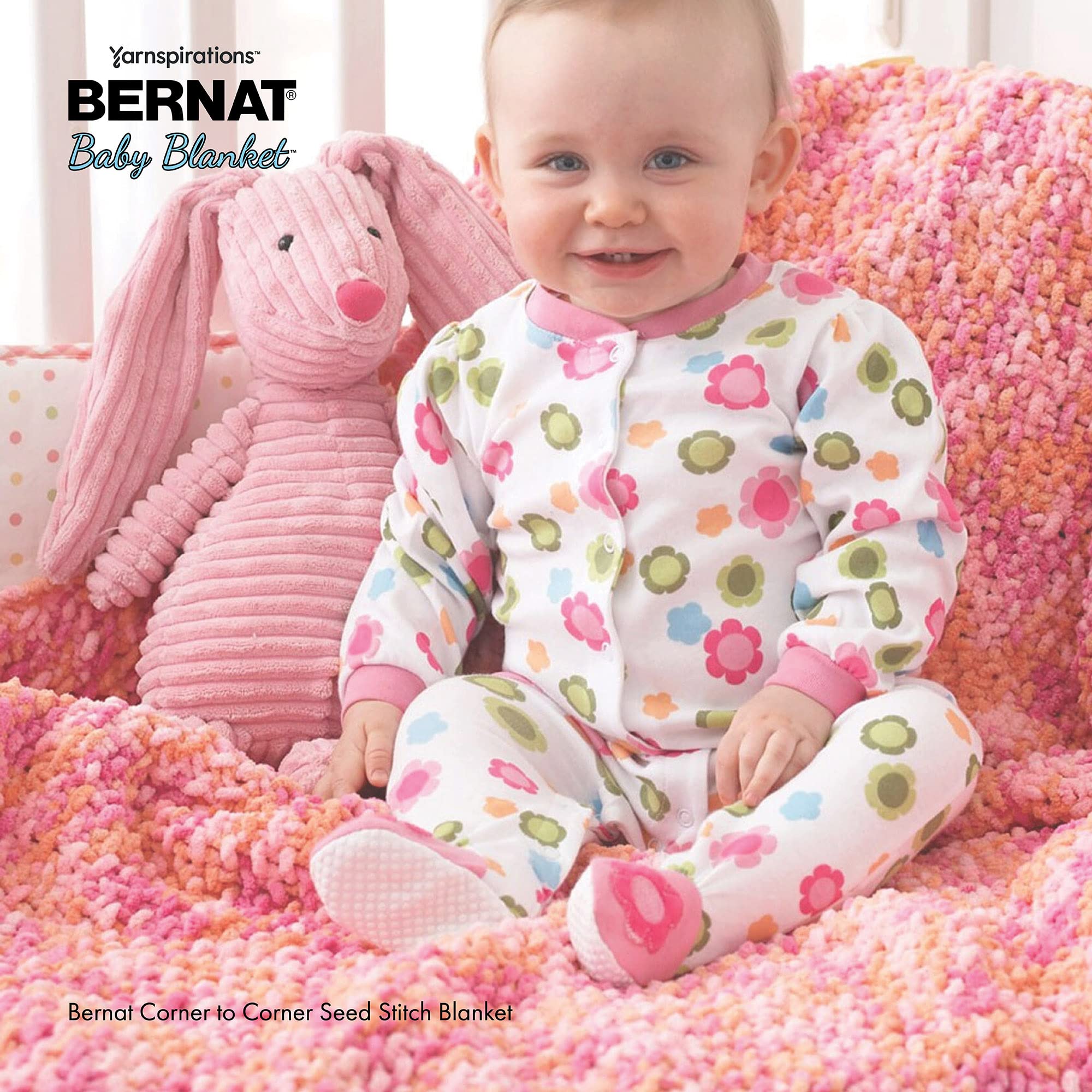Bernat Blanket Brights Yarn, 5.3 oz, Race Car Red, 1 Ball