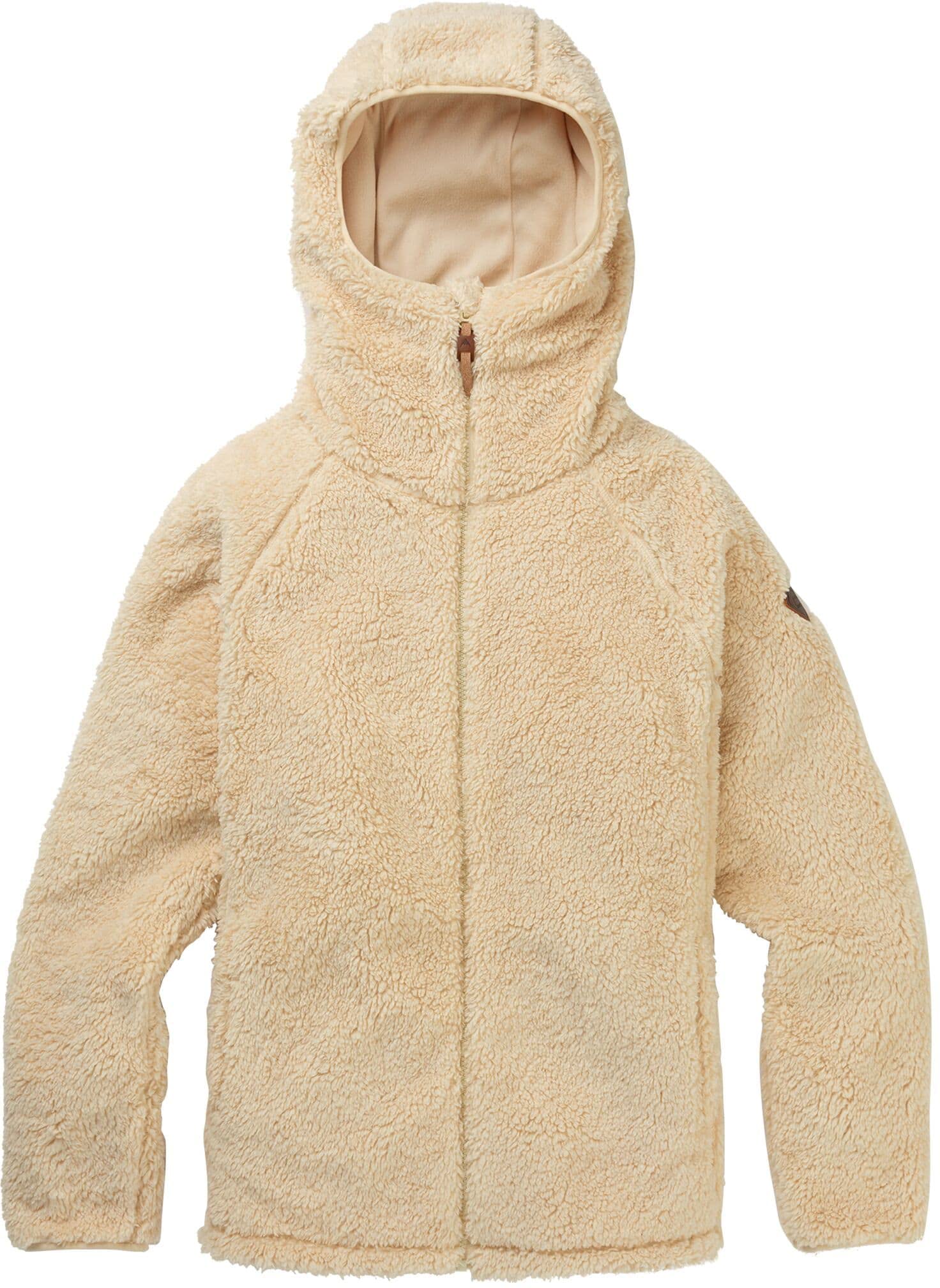 Burton Women's Lynx Full-Zip Fleece, Crème Brûlée, Medium