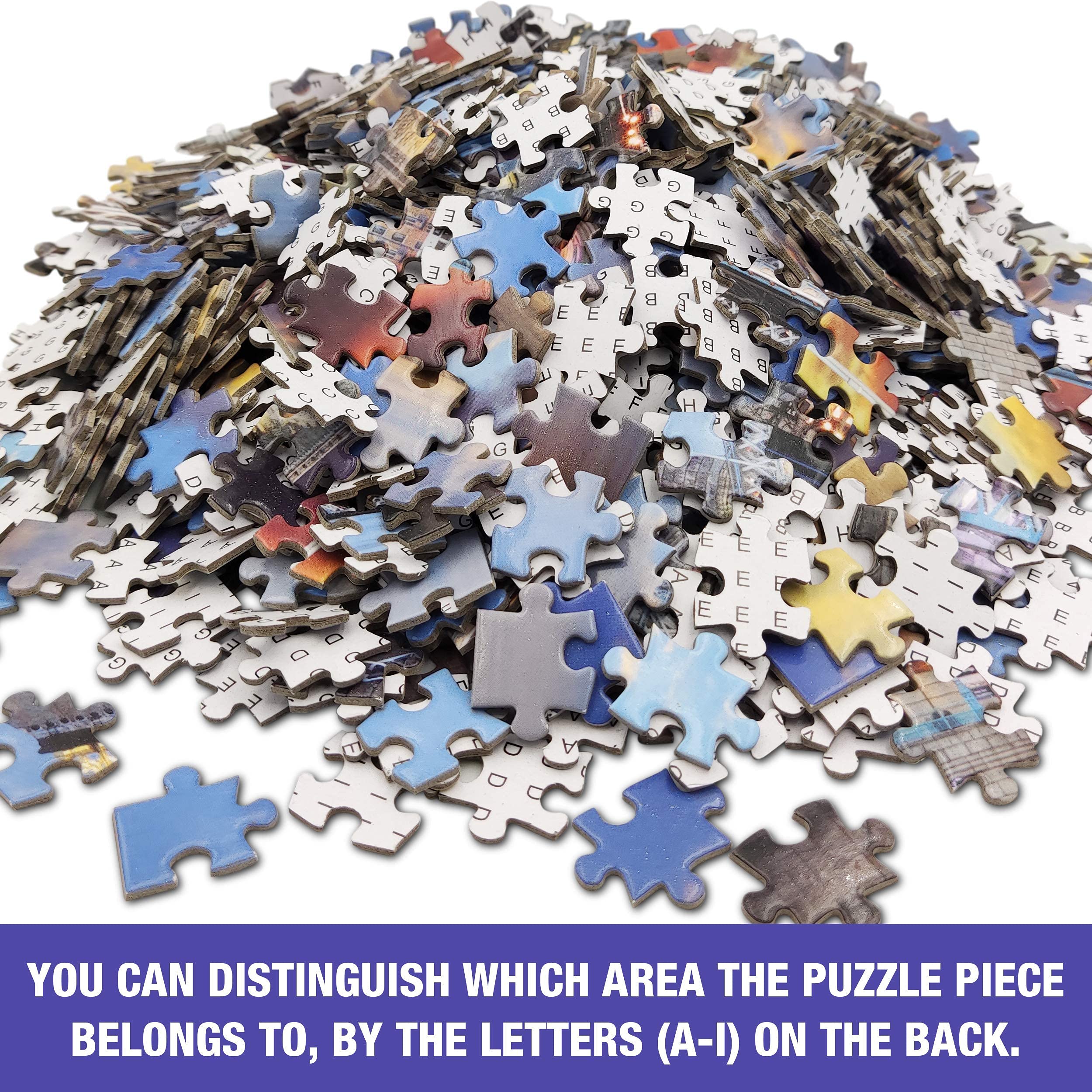 Brave Minds Puzzles 1000 Piece – Puzzle – Adult Puzzles – Tower Bridge Jigsaw Puzzle - Jigsaw Puzzles 1000 Pieces - Puzzles 1000 Piece - Puzzles for Adults – Puzzles - Jigsaw Puzzle