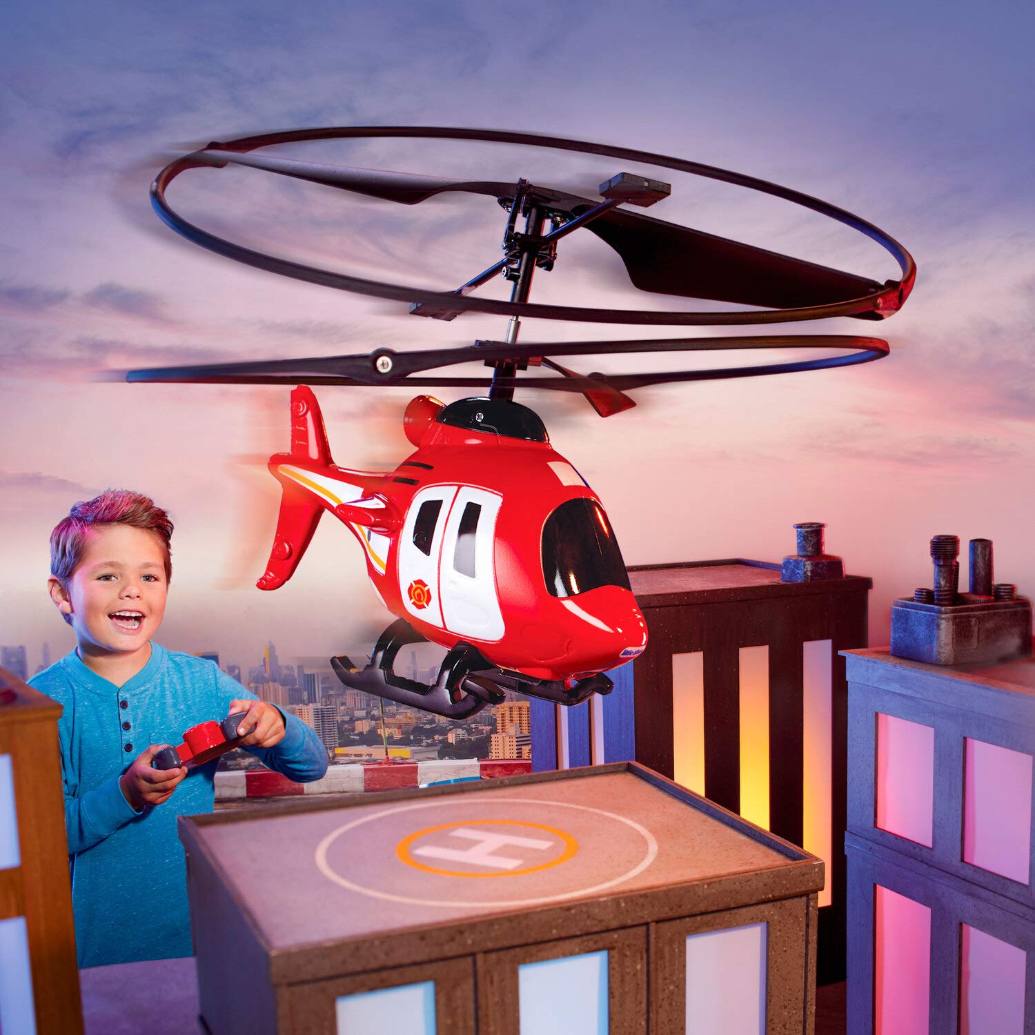 Little Tikes Youdrive Rescue Chopper Radio Control Helicopter with Lights