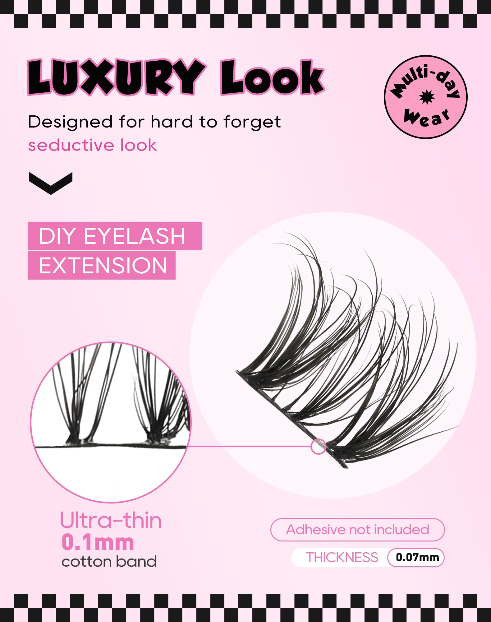 Jiocolor Manga Lashes Eyelashes 7 Pairs Lashes Natural Faux Mink Lashes Pack Fluffy False Eyelashes Cat Eye Lashes Curl False Eyelashes JE03 wispies Lashes