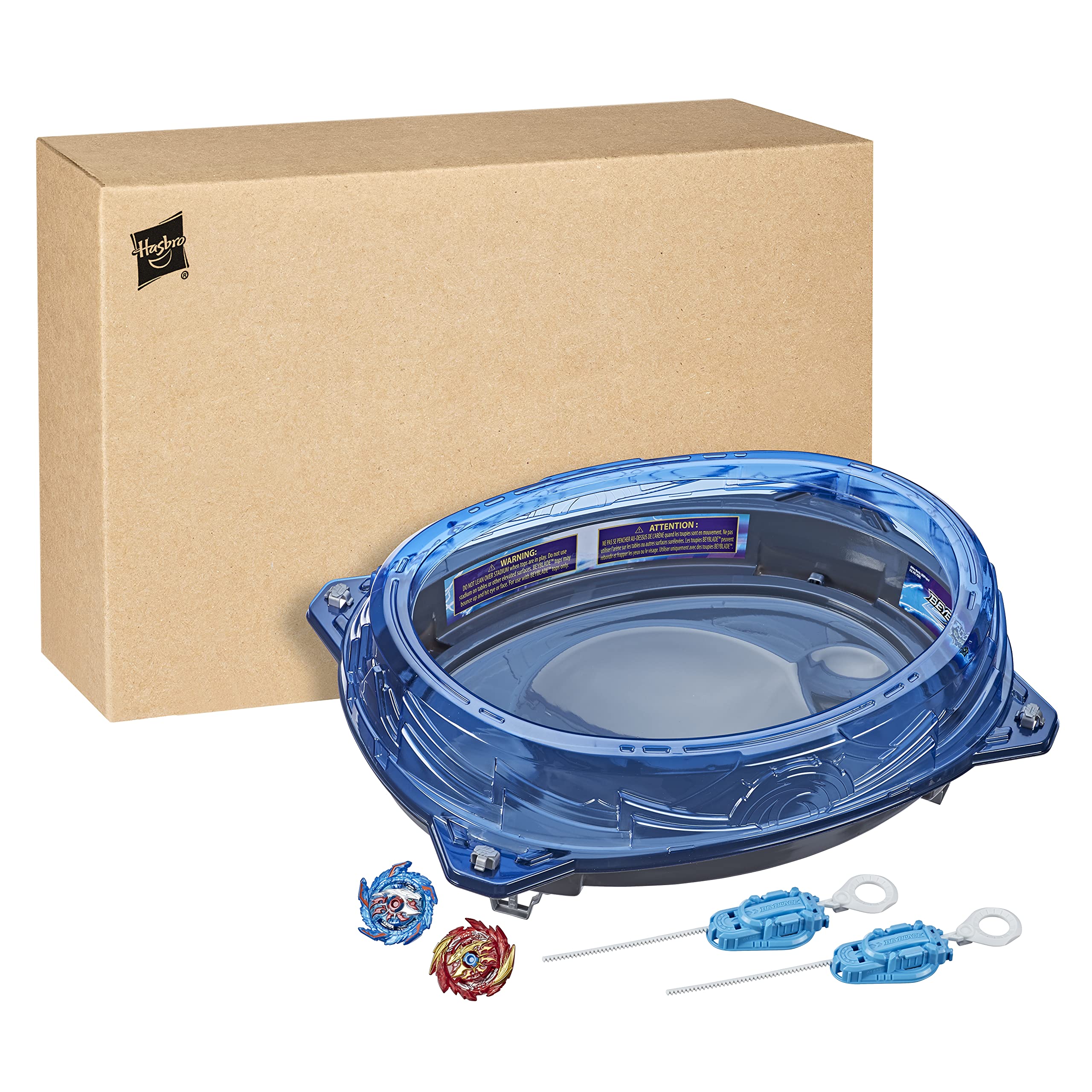 Beyblade Burst Surge Speedstorm Volt Knockout Battle Set β Complete Battle Game Set with Beystadium, 2 Battling Top Toys and 2 Launchers