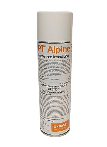BASF 31458-c1 PT Alpine 14oz Pressurized Insecticide, case of 12, White