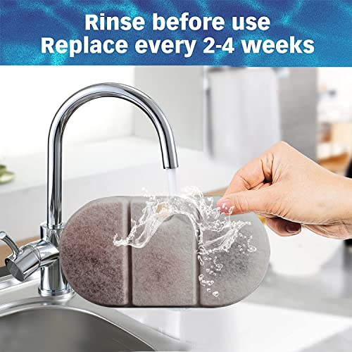 SAMANIJA 10-pack Filters Replacement, Compatible with PETLIBRO 71oz/2.1L Cat Water Fountain Dog Water Dispenser