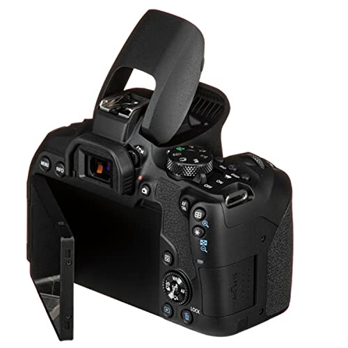 Canon EOS Rebel T8i DSLR Camera Bundle with 18-55mm STM Lens, Tripod, 64GB Memory Card, Battery, Carry Case, Filters, and Accessories