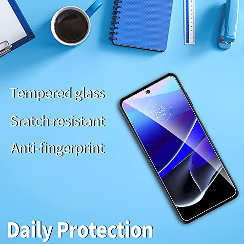 DEERLAMN [3 Pack] for Motorola Moto G Stylus 5G 2022/ Moto G Stylus 2022 Screen Protector,9H Hardness HD Clear Anti Scratch Tempered Glass