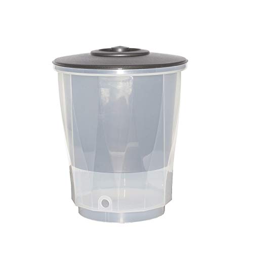 Service Ideas CBDRP3BL Beverage Dispenser, Round, Plastic, 3 gal, Black