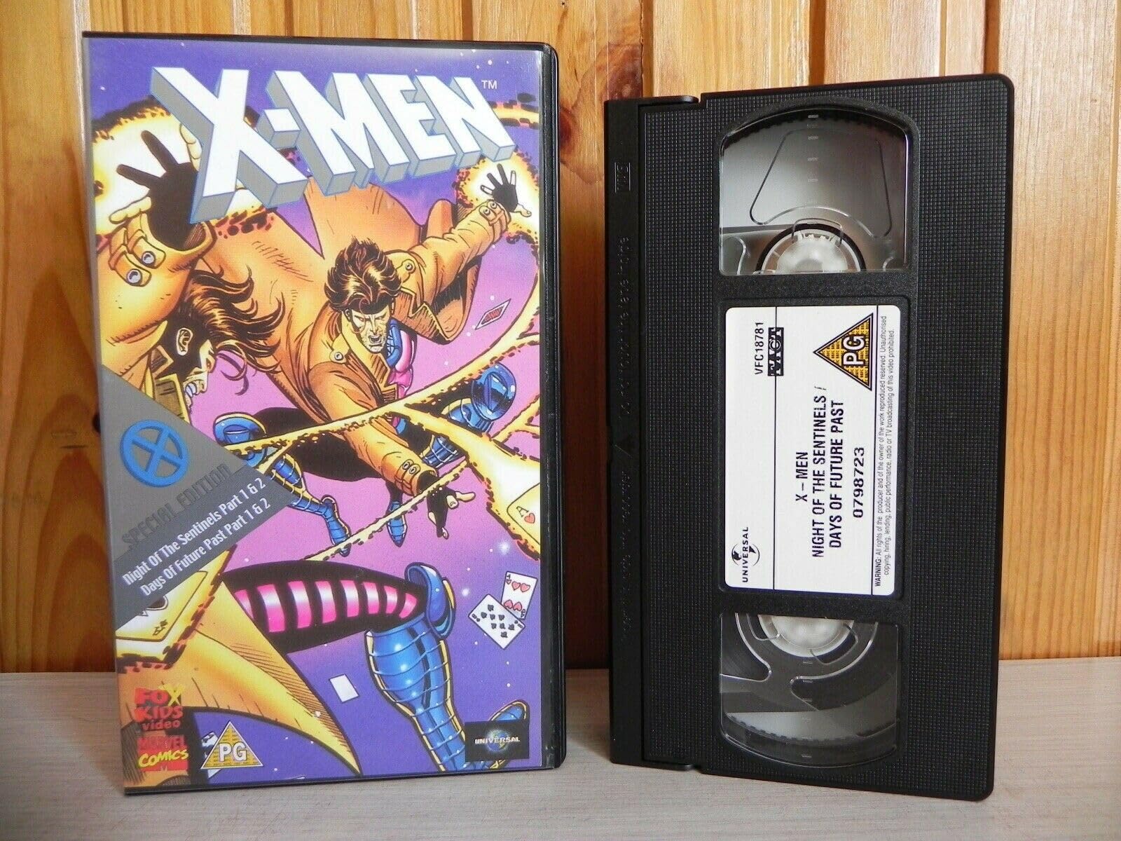 X-Men - Special Edition - Days Of The Future Past - Marvel Comics - Kids - VHS