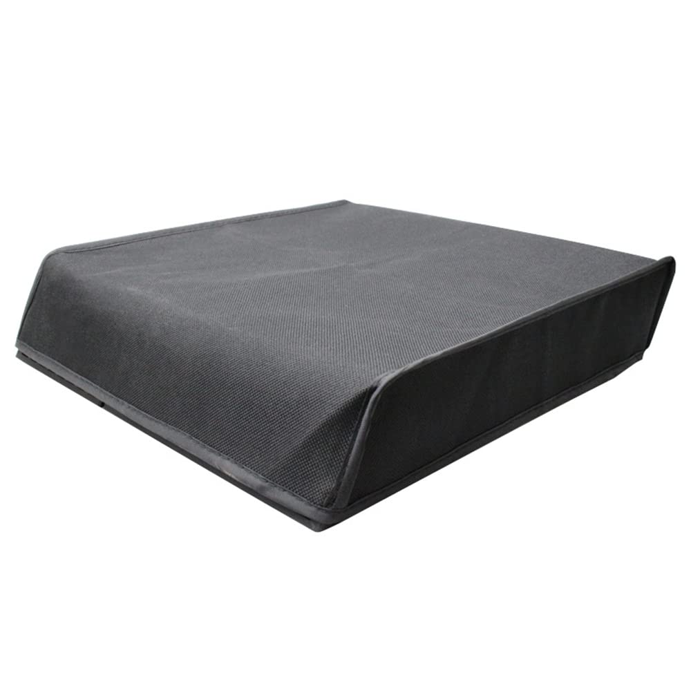 Black Horizontal Dust Cover For Playstation 4 For PS4 Protector Sleeve Slim Console Soft Dust Proof Cover Sleeve Soft Neat Lining Dust Guard For Place DustProof Case