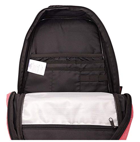 Jordan Unisex Nike Airborne Backpack-Gym Red Heather