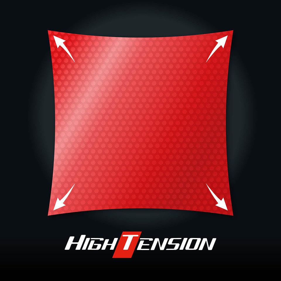 Butterfly Bryce High Speed Table Tennis Rubber Sheet - 1.9 or 2.1 mm - Red or Black - 1 Inverted Table Tennis Rubber Sheet - Professional Table Tennis Rubber