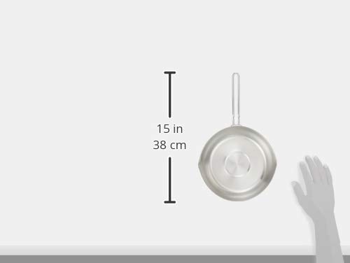 Endoshoji TKG AYK52024 Single-Handled Pot, Snow Flat Pot, 9.4 inches (24 cm), Stainless Steel, Rust Resistant, Durable, Hygienic, Induction Compatible, Inner Diameter x Depth 9.2 inches (234 mm) x