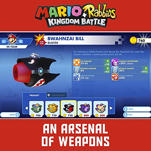 Mario + Rabbids Kingdom Battle - Nintendo Switch Standard Edition