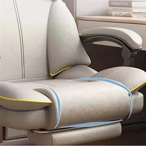MARURY Soft Comfort Desk Chairs,Home Comfortable Sedentary Office Chair, Dormitory Computer Armchair, Modern Swivel Vanity Chair for Home Office Make Up