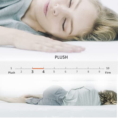 Mllyczoe 12 Inch Gel Memory Foam-Mattress – Firm Feel – Gel Infusion – Hypoallergenic Bamboo Charcoal – Breathable-Cover