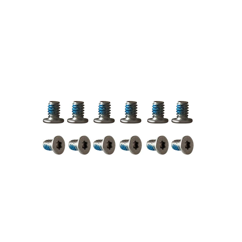 Bfenown 12PCS M2x3 Torx T5 Bottom Cover Screws + Screwdriver for Dell XPS 13 9343 9350 9360 XPS 15 9550 9560 9570 Precision M5510 5520 5530 5540, for Razer Blade,HP Envy 13|for Beat Studio 2 3