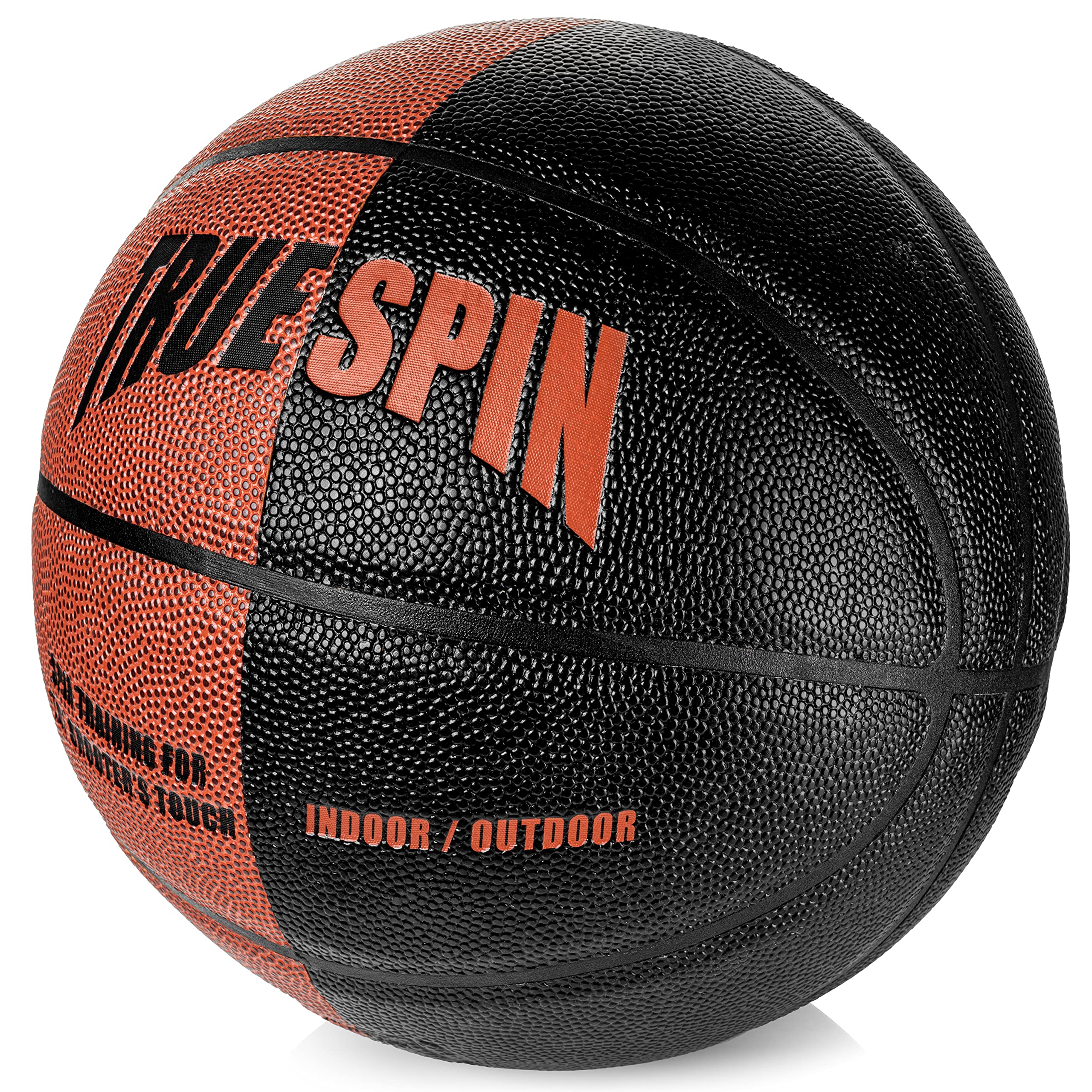 Basketball Ball for Shot Control & Spin Training - Outdoor/Indoor Premium Composite Leather - Regulation Size 7, 29.5"