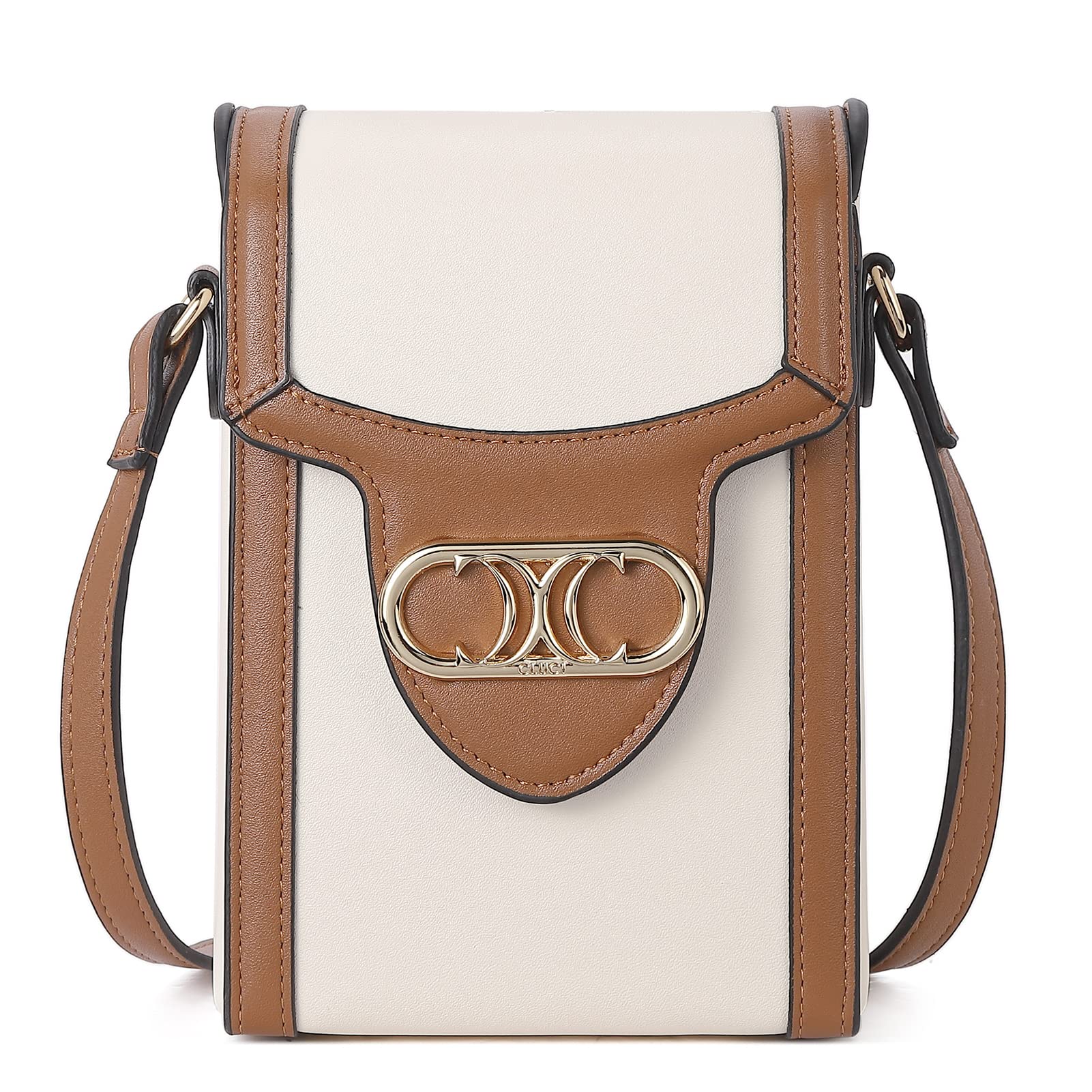 CLUCI Crossbody Cellphone Purse for Women Trendy Phone Wallet Flap Case Small Summer Stereotype Bags with Adjustable Straps