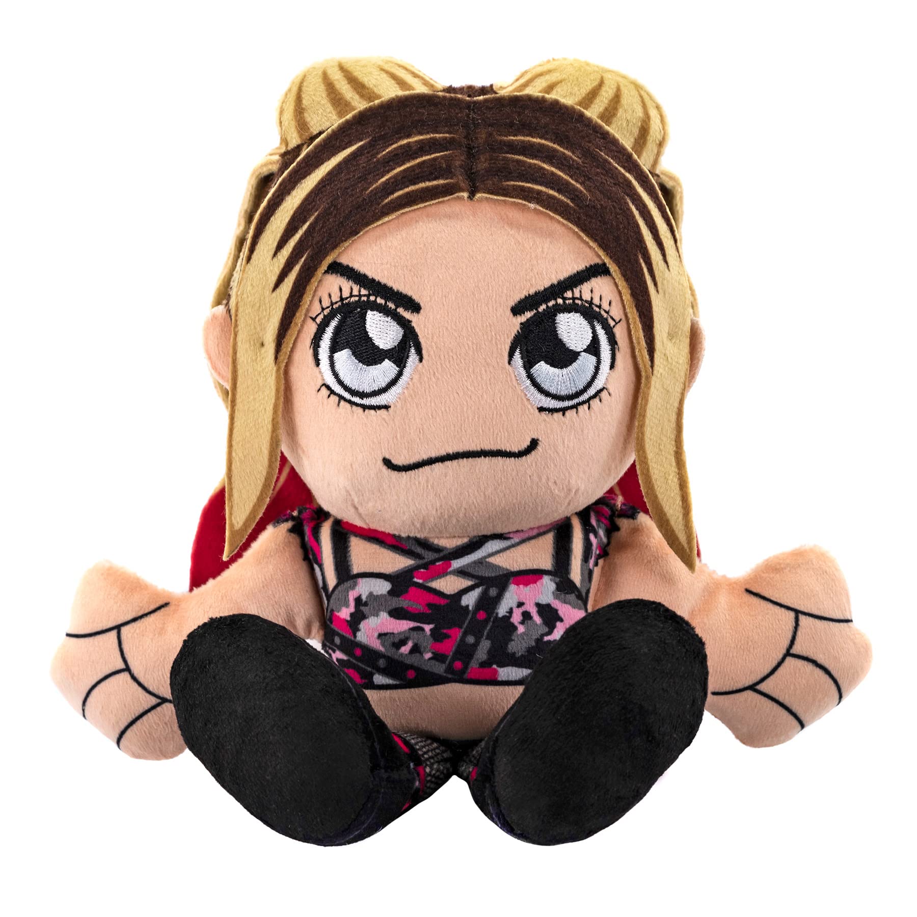 Bleacher Creatures WWE Roman Reigns 8" Kuricha Sitting Plush (G.O.D. Mode)- Soft Chibi Inspired Toy