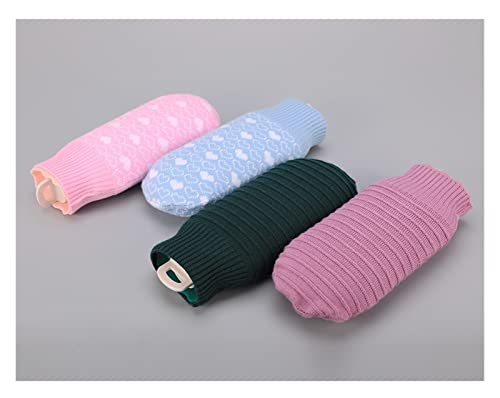 PSBYW Silicone Hot Water Bottle Hand Warmer Stomach Warmer Hot Water Bottle Heating Refrigerated Ice Pack Can Be Used to Warm Women's Palace Hands (Color : 6)
