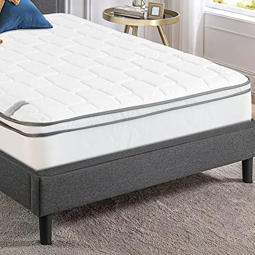 Greaton, 10-Inch Meduim Plush Eurotop Pillowtop Innerspring Mattress, Queen
