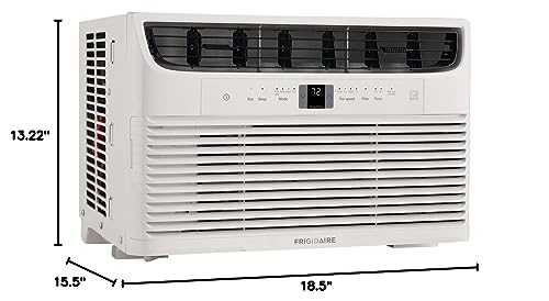 Frigidaire FFRE083WAE Window Air Conditioner With Washable filter, remote, 8,000 BTU, White