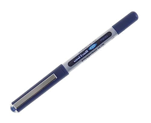 UNI-BALL EYE UB-150 BLUE [Pack of 3] MICRO 0.5mm TIP ROLLERBALL PEN
