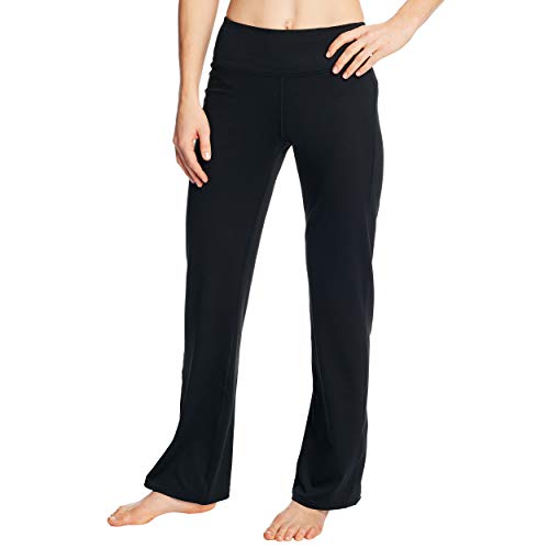 C9 Champion Women's Curvy Fit Yoga Pant, Ebony - Long Length, XL