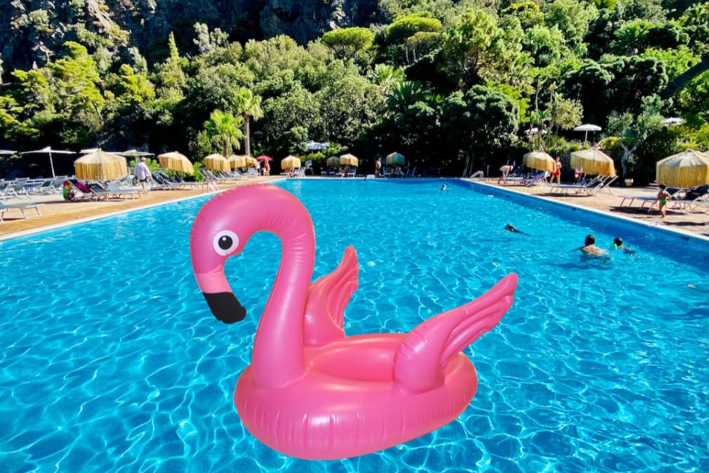 Children's Flamingo Inflatable Pool Float Summer Beach Raft Party Pool raft