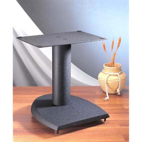 LOMENTICSVTI Manufacturing DFC 13 in. H, Iron Center Channel Speaker Stand - Black
