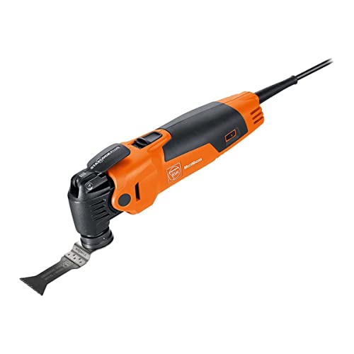 Fein FMM350QSL MultiMaster Corded Oscillating Multi-Tool Top Kit with QuickStart and StarlockPlus for Snap-Fit Accessory Change - 350W, Includes Case - 72295261090