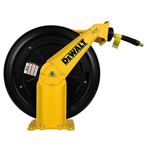 DeWalt DXCM024-0343 Double Arm Hose Reel with 3/8β x 50β Premium Rubber Hose