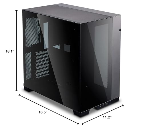 LIAN LI O11 Dynamic EVO Gaming PC Case E-ATX Desktop Computer Case - Mid Tower Chassis with Flexible Mode and Configuration, Tempered Glass Panel, USB Type-C Port, Easy Cable Management (Harbor Grey)