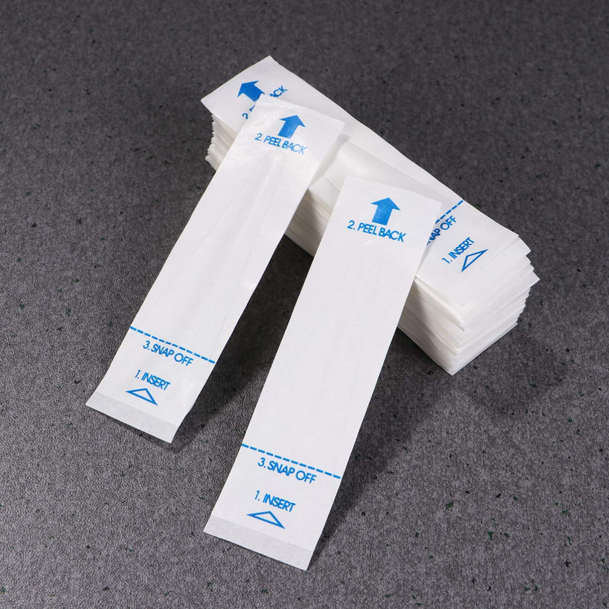 Exceart 200pcs Digital Thermometer Covers Electric Thermometers Probe Sleeves Disposable for Oral Armpit Rectal Digital Thermometer Blue
