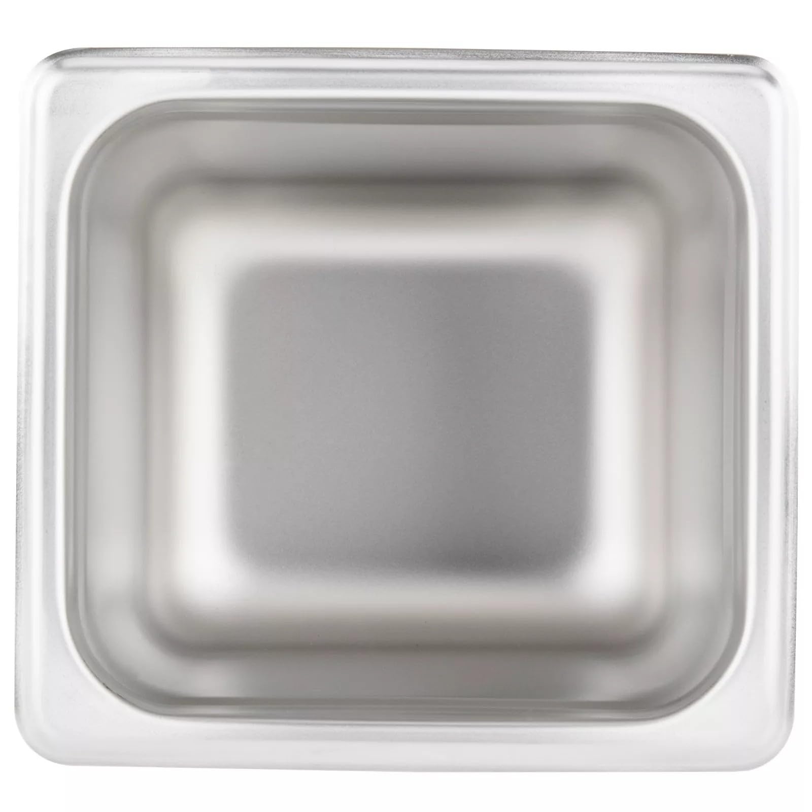 CTrowelpro 4 Pcs 1/6 Size Stainless Steel Hotel Pans, 6 Inch Deep, Anti-Jam Steam Table Pan, Restaurant Buffet Trays for Catering Storage Metal Food Pan