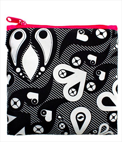 LOQI Women's Uberpup Hearts Bag