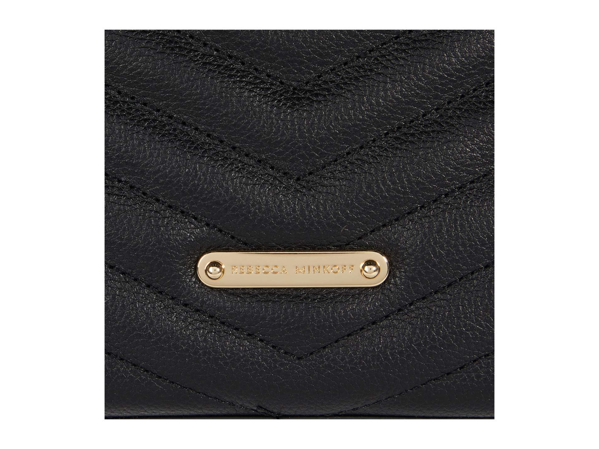 Rebecca Minkoff womens Edie Crossbody, Black, O S US