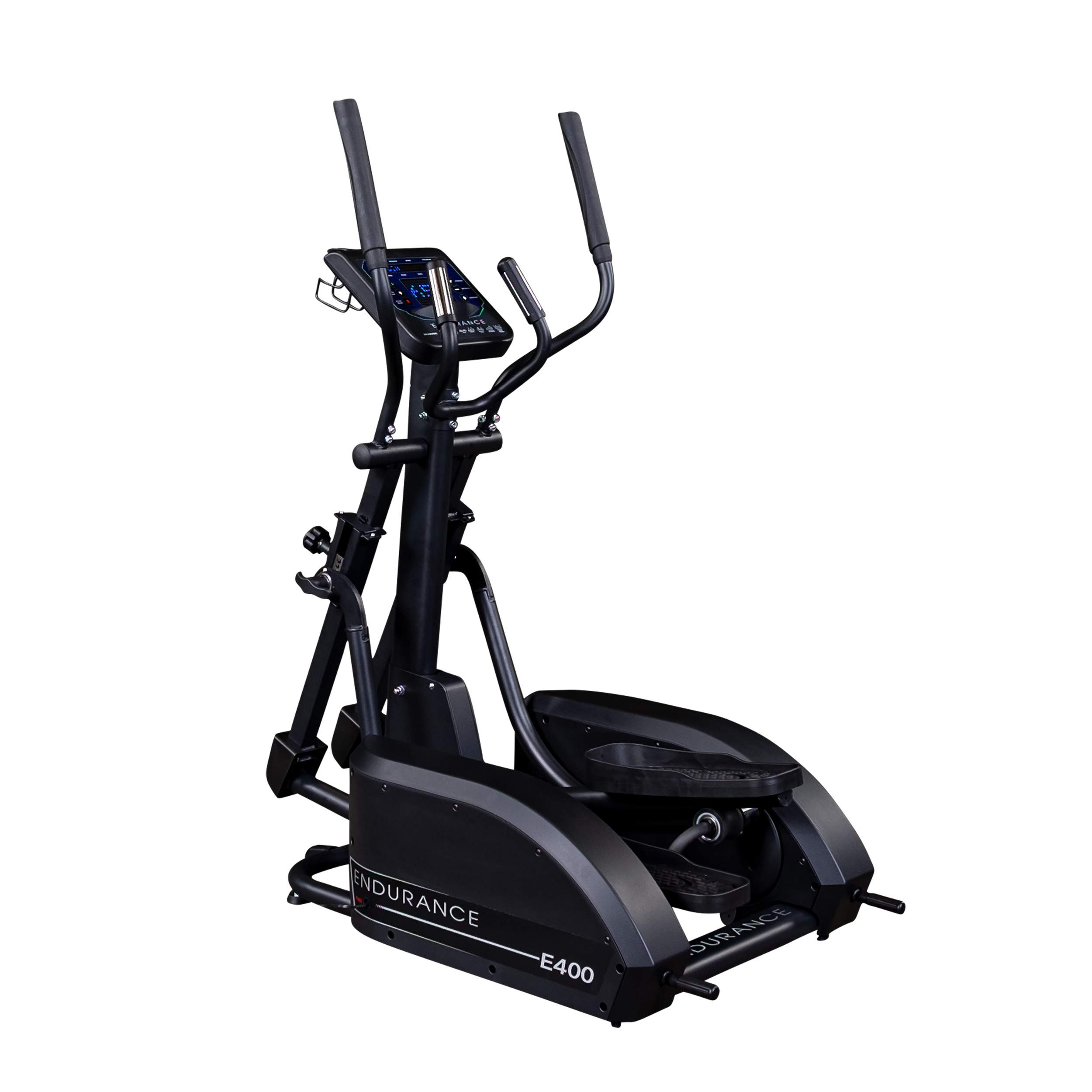 Body-Solid (E400) Elliptical Trainer Machine, Cardio Workout Crosstrainer Exercising Machines for Home & Commercial Gym with 300lb Weight Capacity