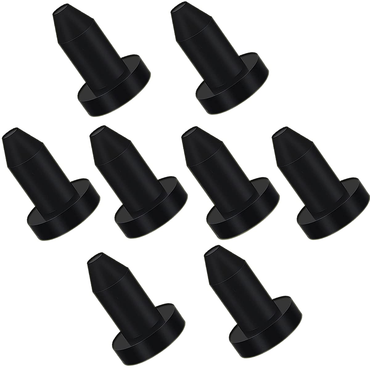 Beautytang 8 Piece Kayak Drain Plugs , Silicone Scupper Plugs Universal Drain Holes Stopper Bung,Boat Scupper Plugs for Aruba 8 SS, Aruba 10, Bali 8, Sportsman 8, Sportsman 10, Sun Slider