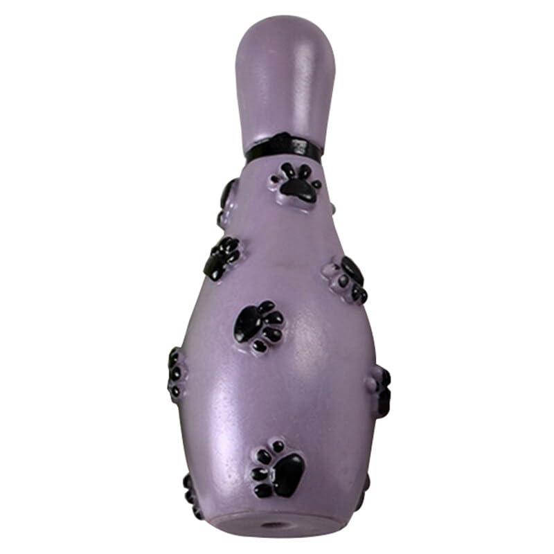 Interactive Puppy Dental Health Bowling Pin Chew Toy for Dogs
