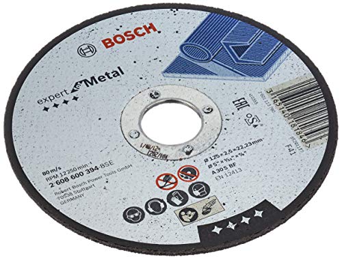 Bosch 2608600394 Expert for Metal Straight Cutting disc, 125 mm