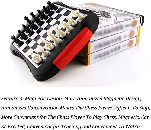 Chess Sets and Boards Set 32Pcs/Set Plastic Chinese Games Magnetic Chessman Christmas Birthday Premium Gifts Entertainment Board G