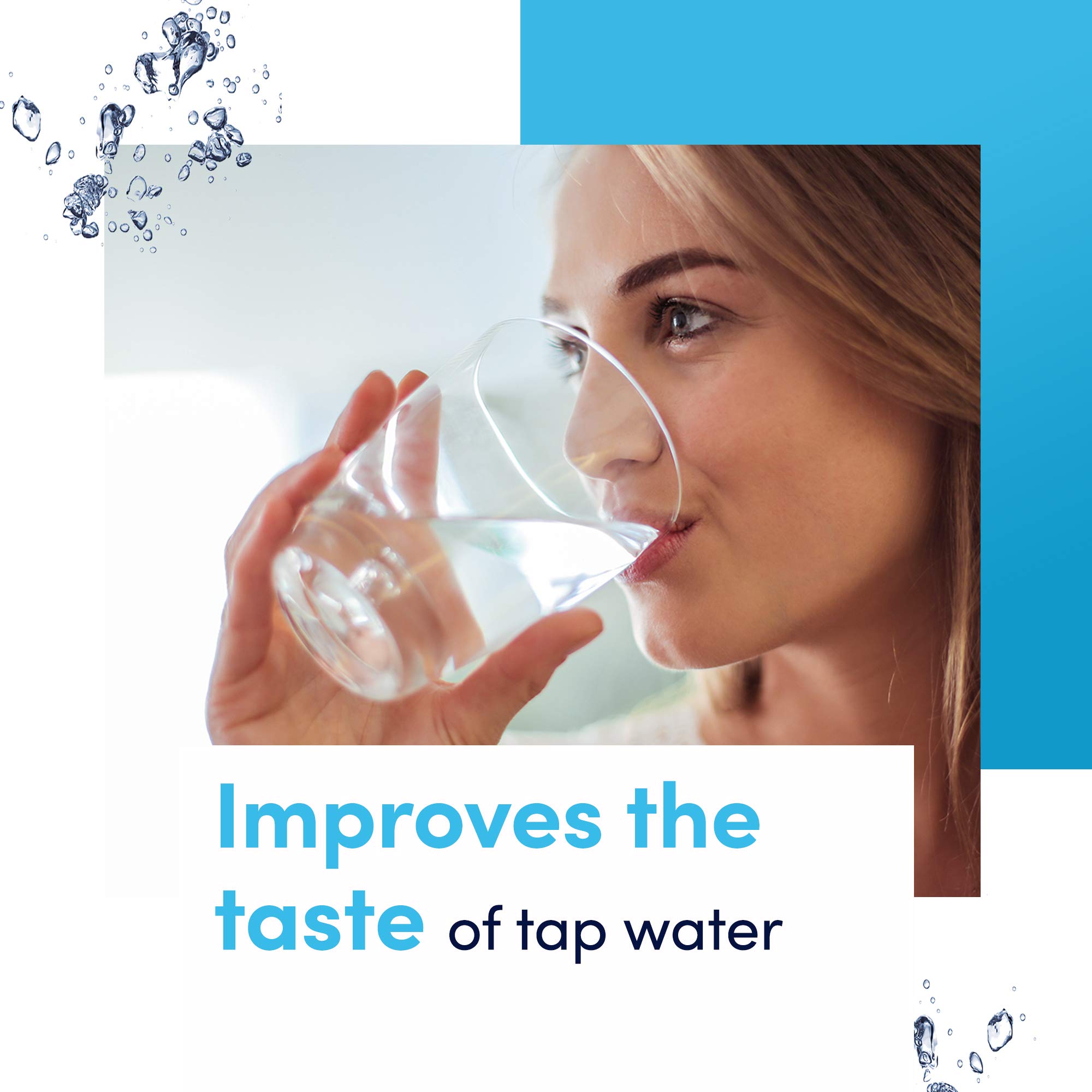 DAFI Standard Water Filter Replacement 3-Pack compatible with Brita Classic | Last up to 135 days | Fresh Drinking Water, Waterdrip Filter for Tap water, Water Purifier Pitcher | BPA-Free