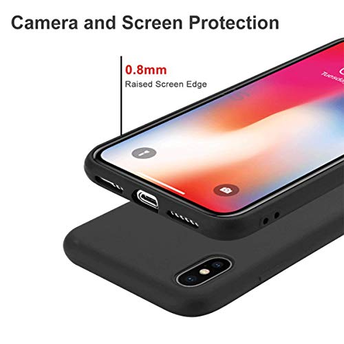 FZZSZS Case for Oppo Reno 6 Pro 5G, Soft Slim Thin Black Protective Phone Cover Flexible TPU Protection Bumper Shell Case for Oppo Reno 6 Pro 5G (6.55") - OP25