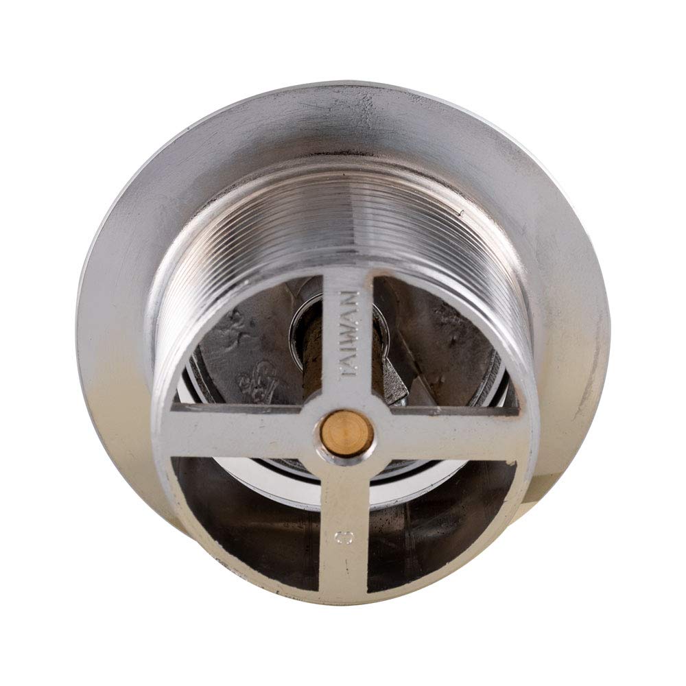EZ-FLO 1-1/2 Inch Schedule 40 ABS One-Hole Bath Waste, Lift-n-Lock Stopper, 35222
